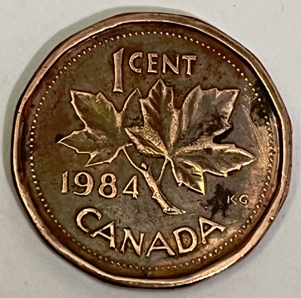 Canada 1984 1 Cent Copper One Canadian Penny Coin | eBay