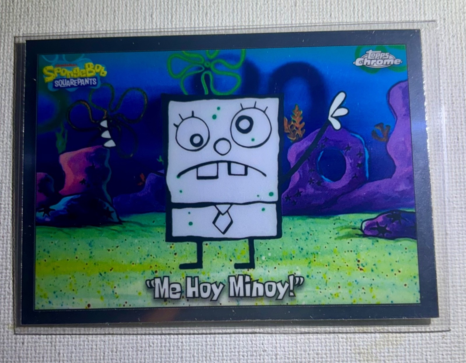 2025 Spongebob Topps Chrome 25th #75 Me Hoy Minoy Doodlebob Base Card | eBay
