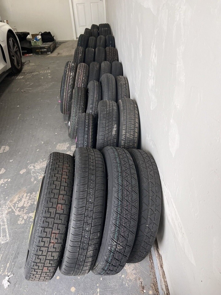 NEW T165/80R17 104M Temporary Emergency Spare Compact Donut Tire Rim ...