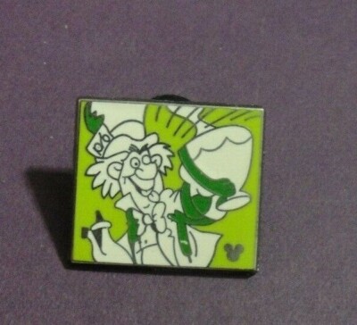 Disneyland Pin -Mad Hatter Pin from Alice in Wonderland Comics ...