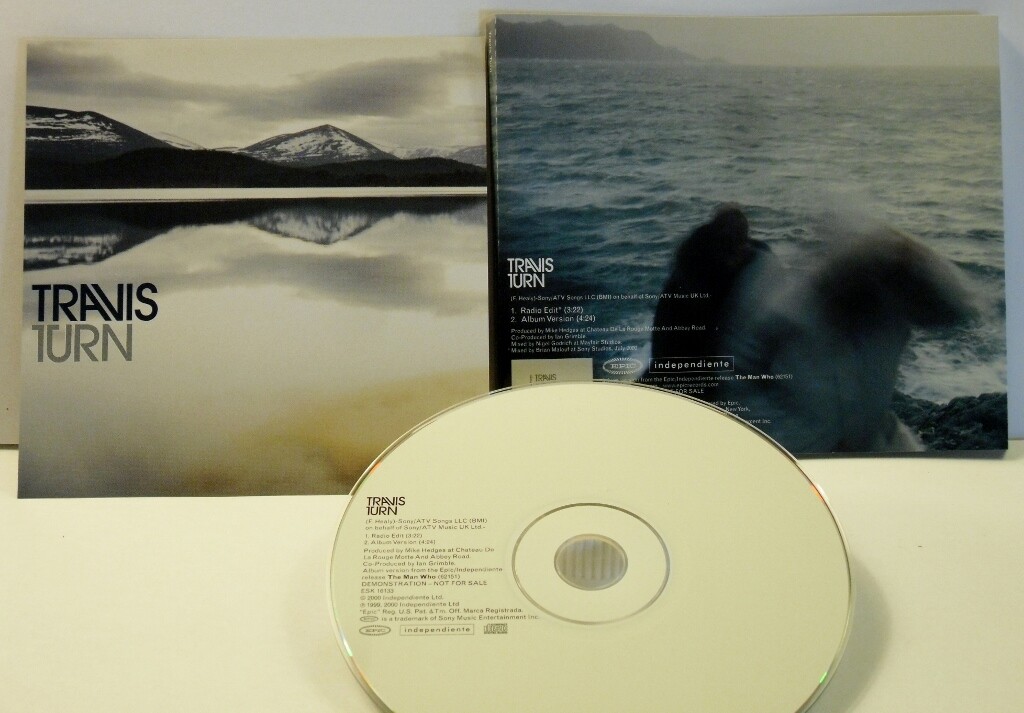 Travis - Turn Promotional ONLY CD Single - ESK 16133 ** Free Shipping ...