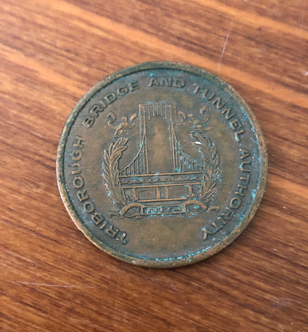 TRIBOROUGH BRIDGE AND TUNNEL AUTHORITY TOKEN NEW YORK | eBay