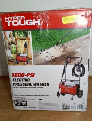 Hyper Tough 1800PSI 1.2GPM Electric Pressure Washer | eBay