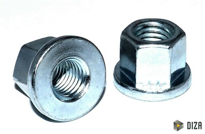 Sechskantmuttern DIN 6331 Stahl verzinkt Festigkeit 10 hohe Form mit ...