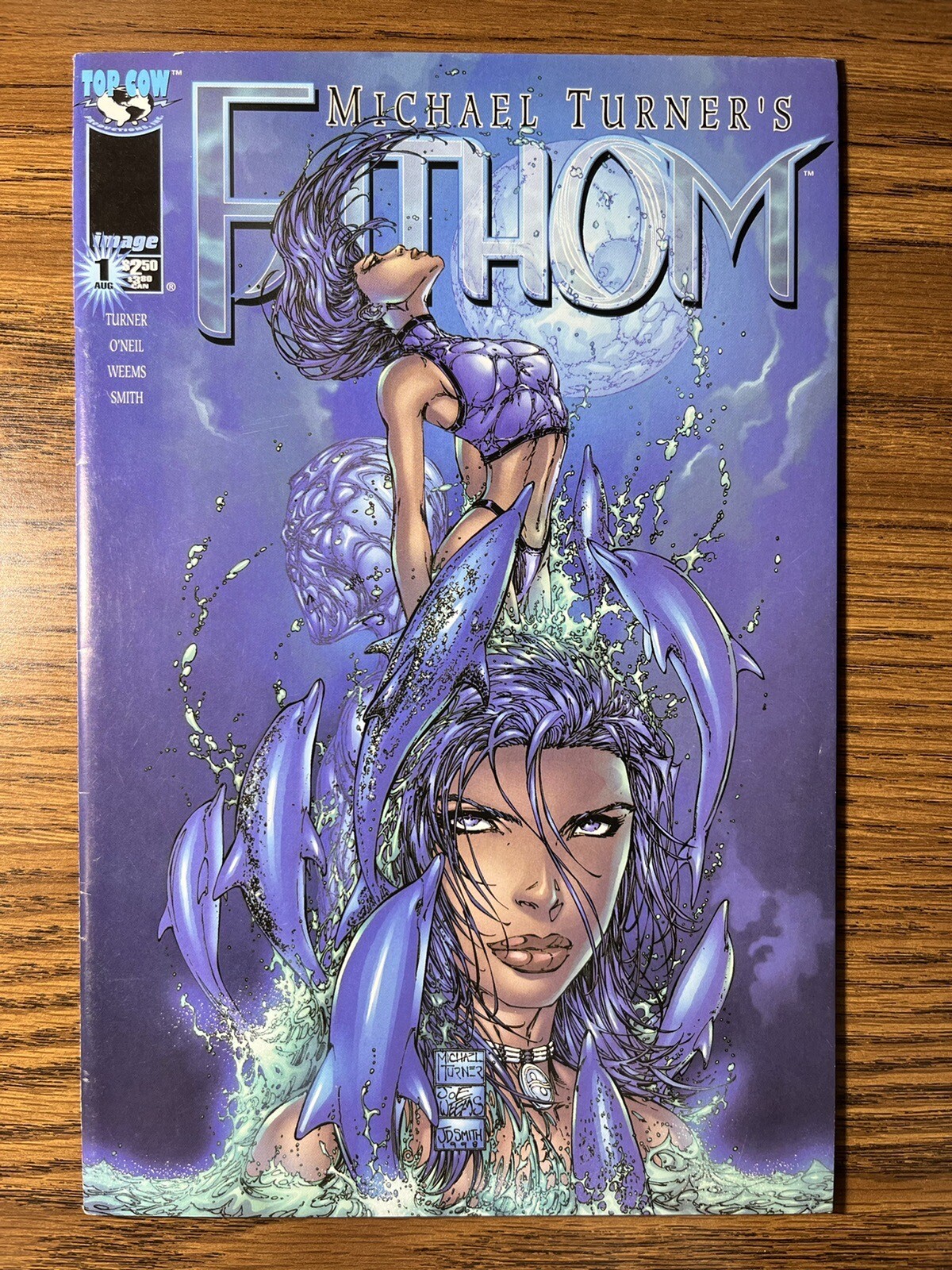 MICHAEL TURNER’S FATHOM 1 GORGEOUS VARIANT COVER IMAGE TOP COW PRODUCTIONS 1998 | eBay