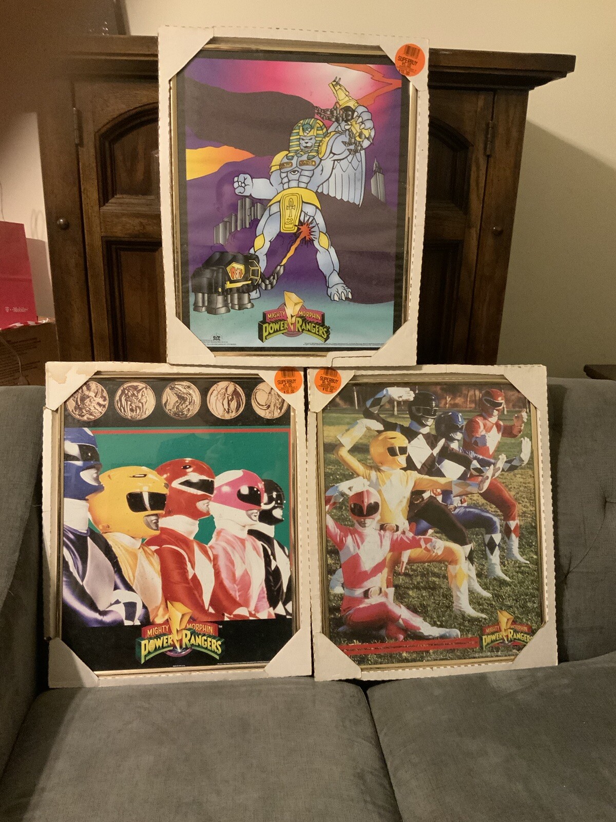 Vintage 1994 OSP Mighty Morphin Power Ranger Posters | eBay
