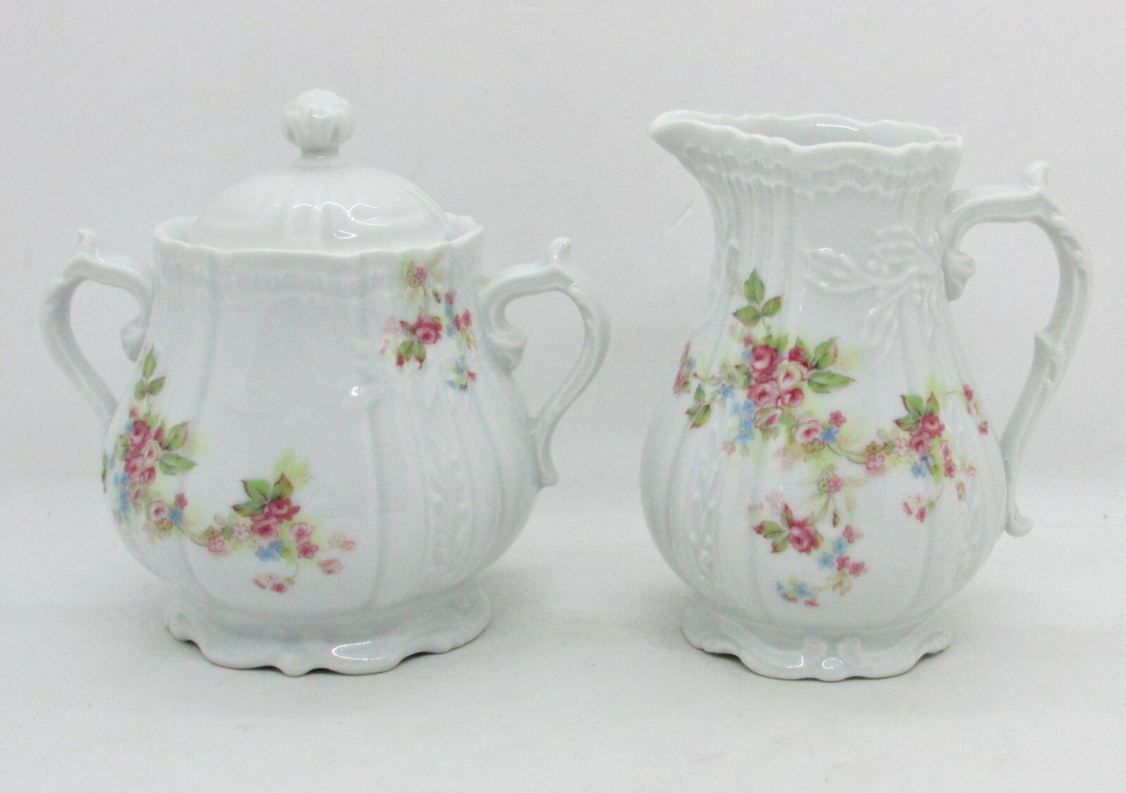 Haviland Rebecca Creamer & Sugar - Cleo Shape | eBay