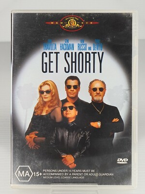 Get Shorty DVD Danny DeVito Gene Hackman John Travolta Rene Russo ...