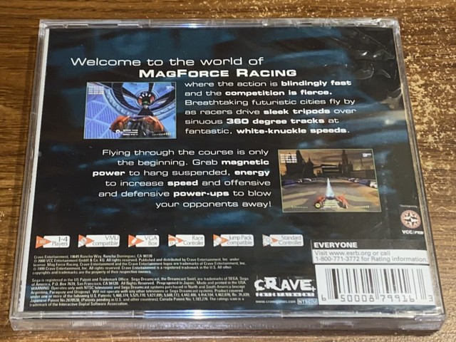 MagForce Racing (Sega Dreamcast, 2000) for sale online | eBay