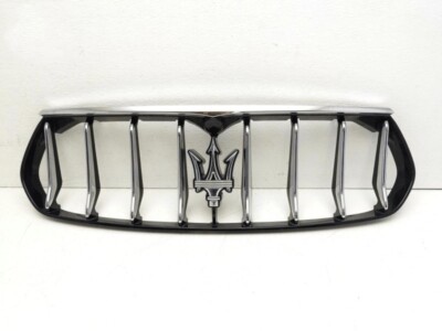 2017-2024 Maserati Levante Front Bumper Grille Upper Radiator Chrome ...