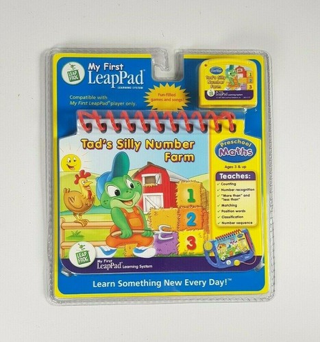 New - Tad's Silly Number Farm Math Leap Frog My First LeapPad Learning ...