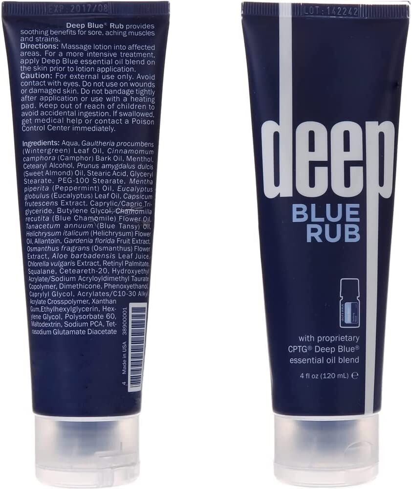 DoTERRA Deep Blue doterra Rub Body Cream - 4 oz EXP:05/2027 | eBay