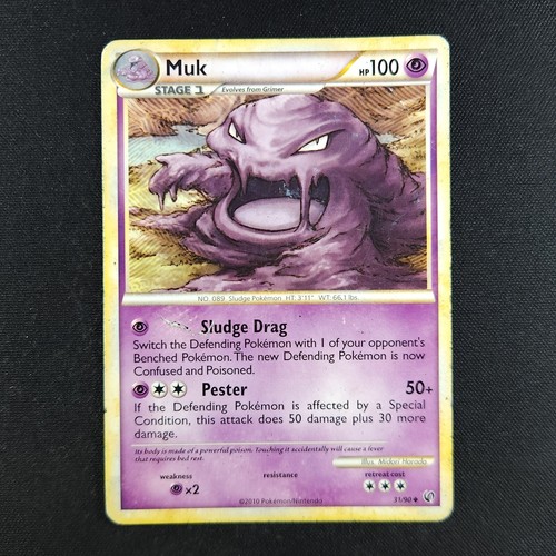 Muk 31/90 - Undaunted - Pokemon Card | eBay