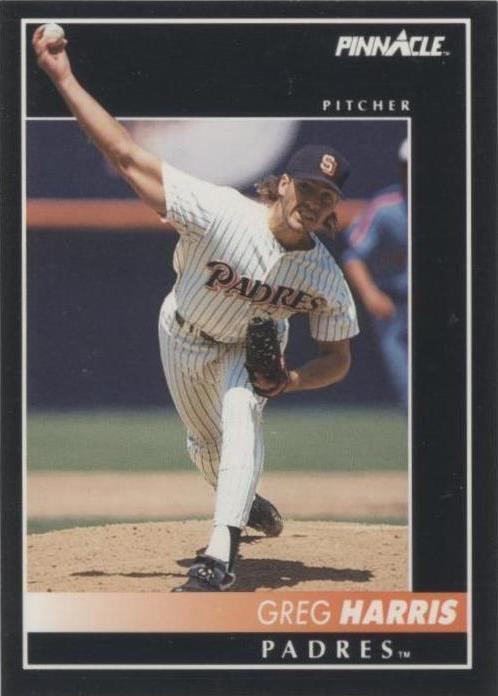 1992 Pinnacle - Greg Harris #169 for sale online | eBay