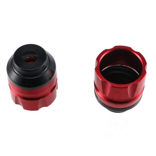 2x Motorcycle Crash Protection Cup Frame Slider Wheel Protector Anti ...