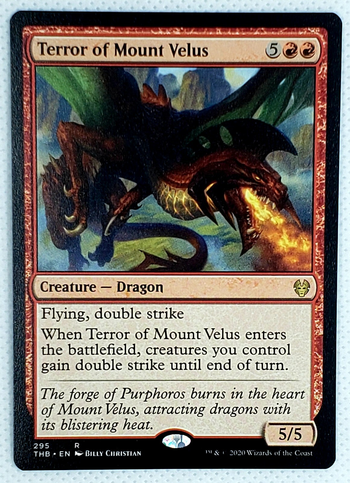 MTG, Magic the Gathering, Terror of Mount Velus, Theros: Beyond Death ...