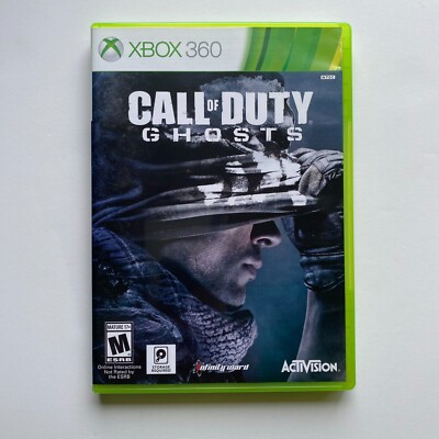 Call of Duty: Ghosts (Microsoft Xbox 360, 2013) CIB Xbox video game 2x ...