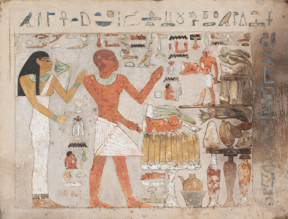 Ancient Egypt Stone Relief Art Print, Fine Art Print on Archival Paper ...