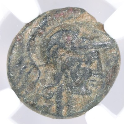 (Mysia, Pergamum) AE17 Ancient Greek Bronze Coin 2nd Century BC - NGC ...