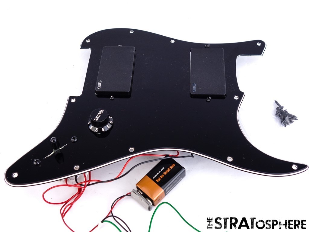 Fender Jim Root Stratocaster Strat LOADED PICKGUARD, Active EMG 60 81 ...