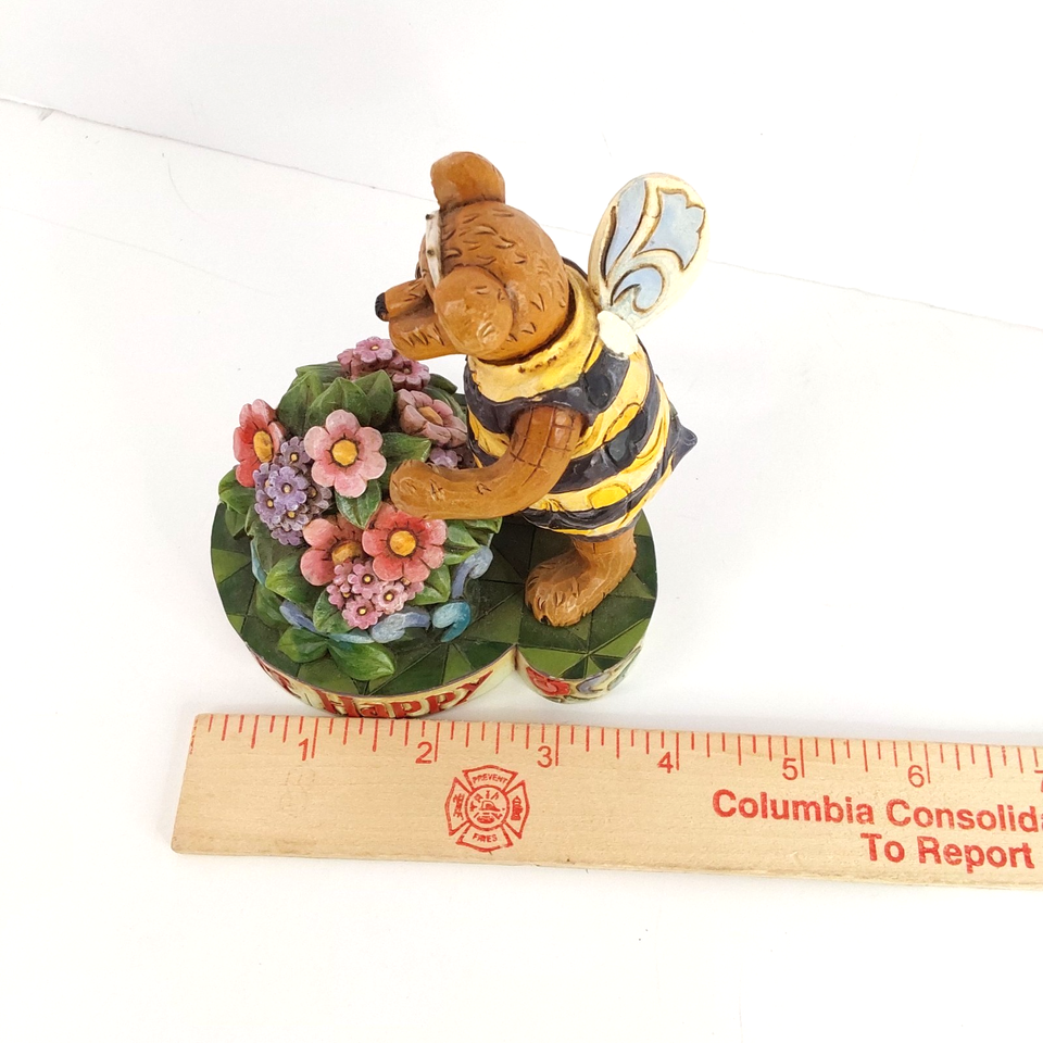 Rare Jim Shore Boyds Bear Bee Happy, 2009 Bearstone Collection 4 ...