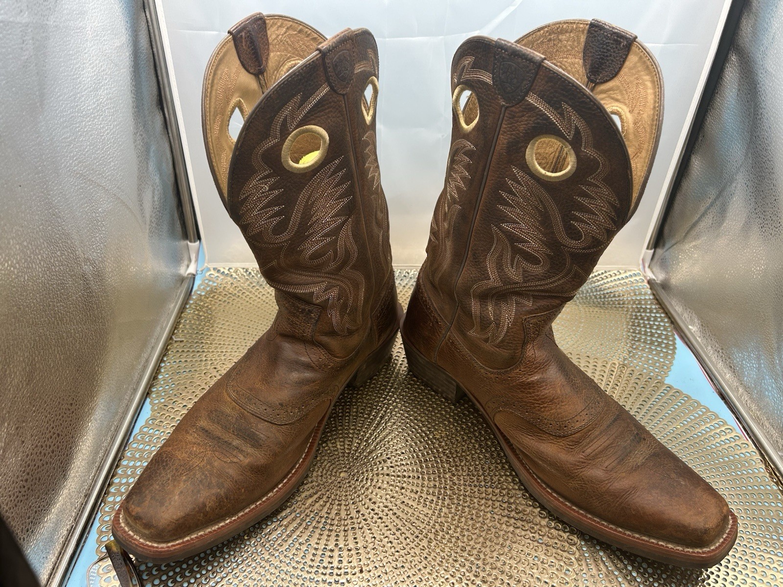 Ariat Men 15 Heritage Roughstock Cowboy Boots | eBay