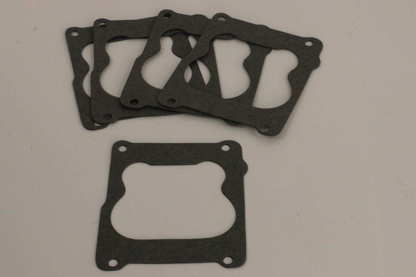 (5) Rochester Quadrajet Open Carburetor Base Gaskets SBC 327 350 BBC ...