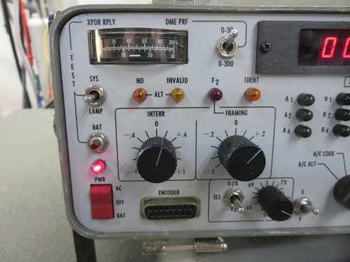 IFR (Aeroflex), ATC-600A, Test Set - DME/Transponder, Ramp Tester, Used ...