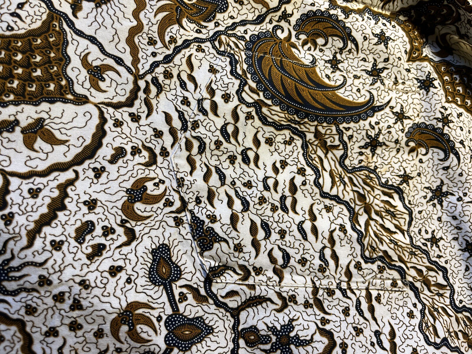 Vintage 1980s mens Kuda Mas authentic Batik sport shi… - Gem