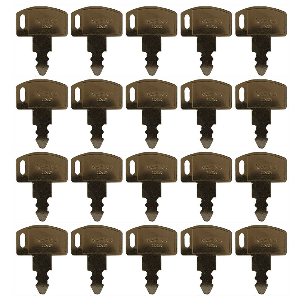20pc For Mahindra Tractor Ignition Key fits models 2810, 3510 and 4110 ...