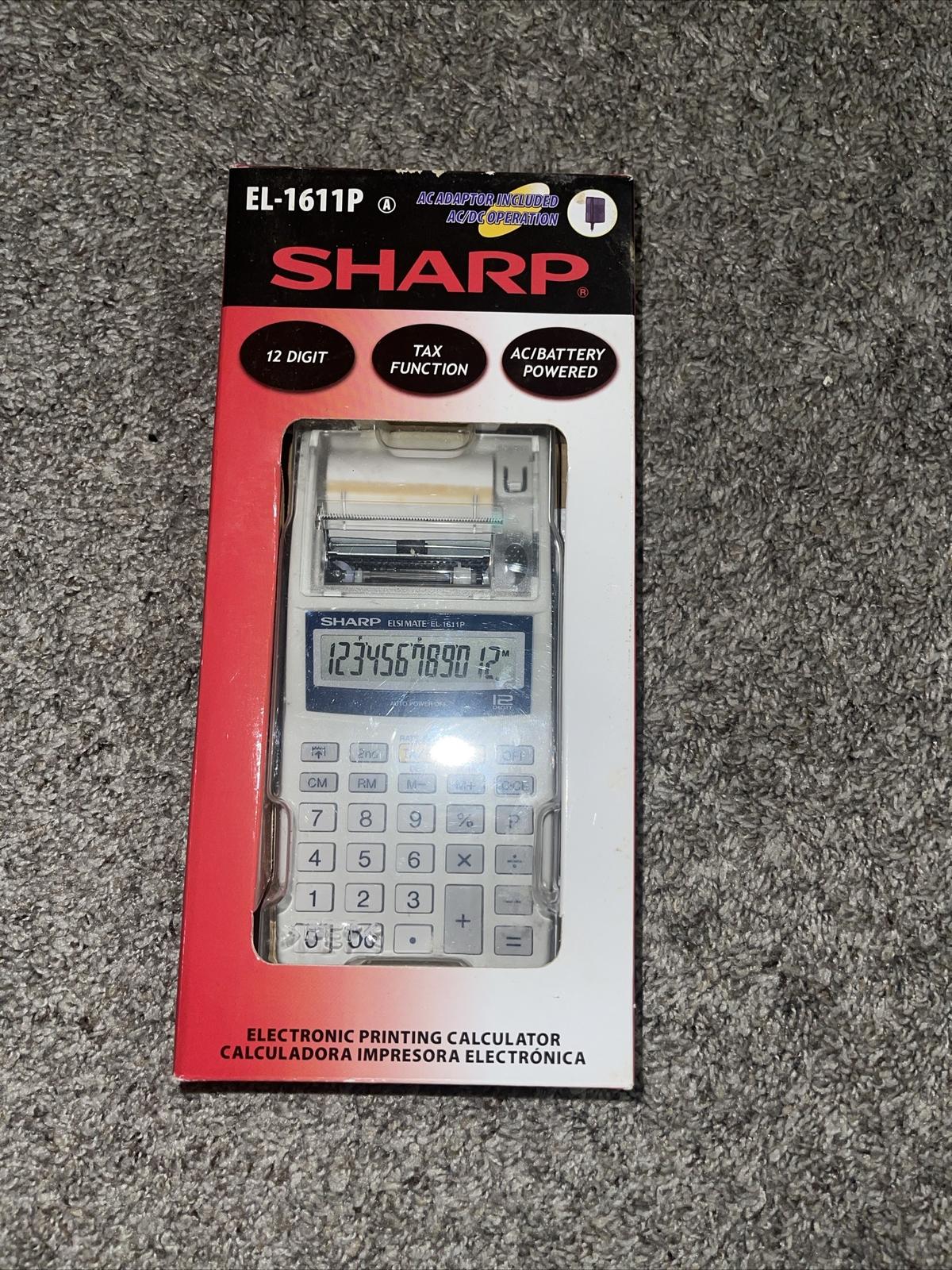 Sharp EL-1611PA Printing Calculator for sale online | eBay
