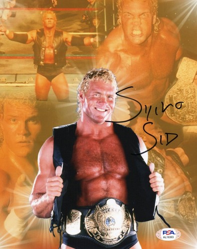 Sid Vicious WCW WWF WWE Signed Autograph 8x10 Photo #2 w/ PSA COA | eBay