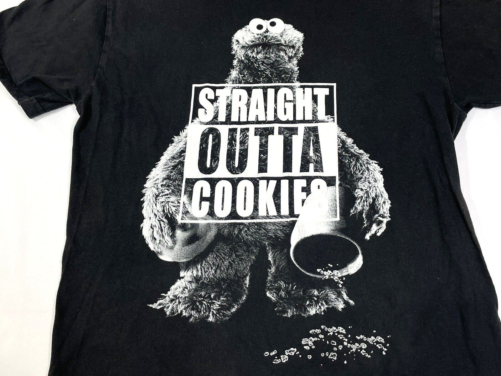 Sesame Street Cookie Monster Straight Outta Cookies T… - Gem