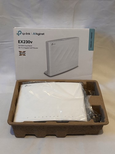 TP-Link EX230v V1 - AX1800 Dual Band Wi-Fi 6 Gigabit VoIP Router ...