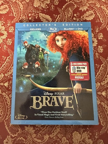Disney/Pixar Brave Blu-Ray/DVD (3 Disc Set) 2012 Collector's Edition ...