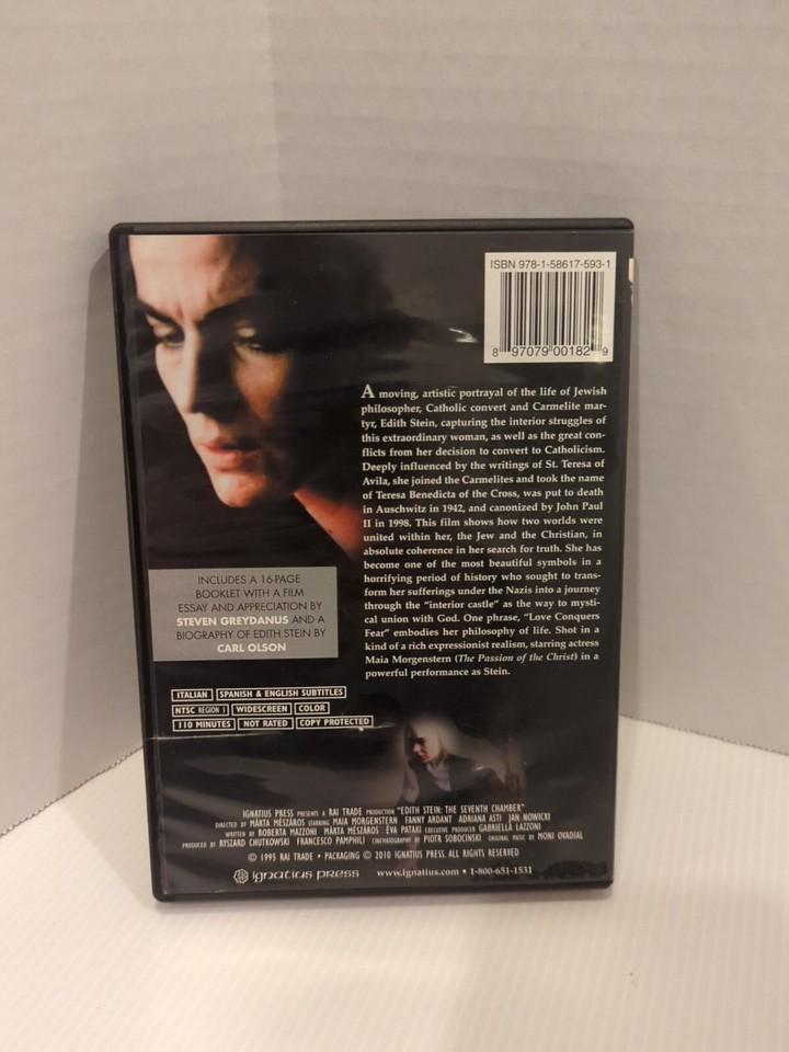 Edith Stein: The Seventh Chamber DVD 2010 Marta Meszaros 1995 Italian ...