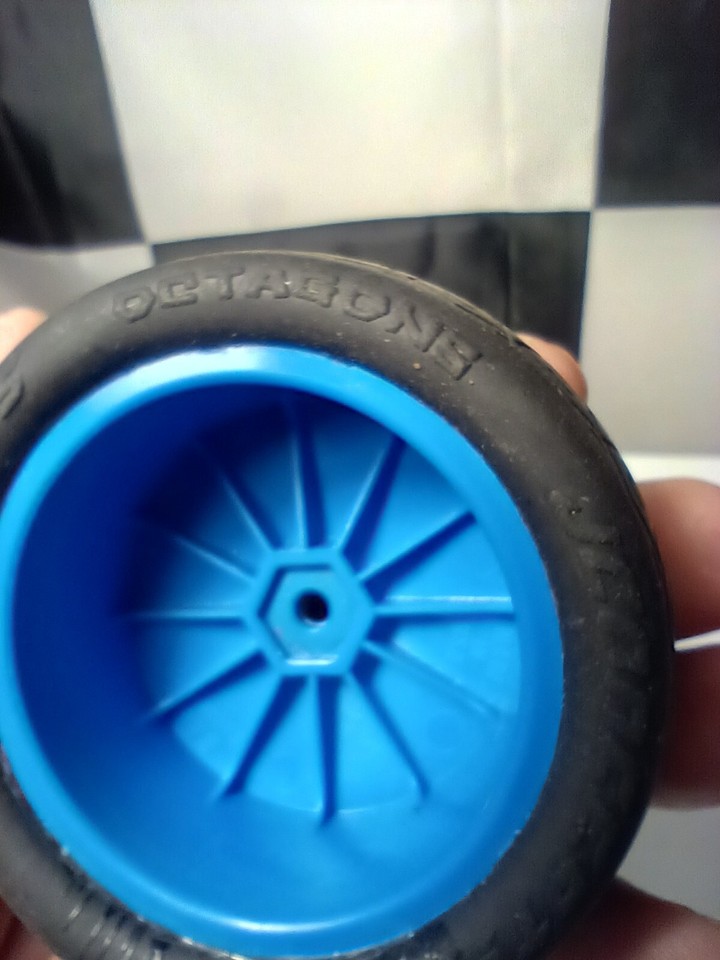 4X 1/10 Buggy Wheel & Tires J Concepts Octagon On Neon Blue DE Dish | eBay
