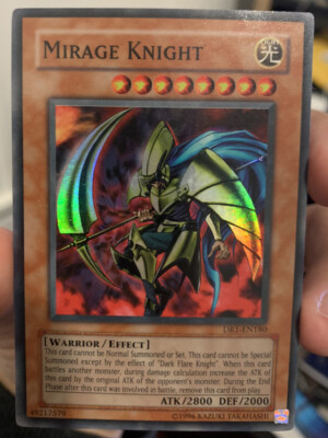 YUGIOH MIRAGE KNIGHT DR1-EN180 SUPER RARE | eBay