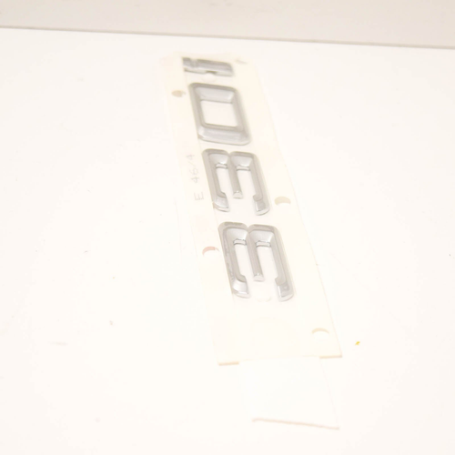 NEW BMW E46 TRUNK LID CHROME 330I EMBLEM BADGE LOGO SIGN 7000494 ...
