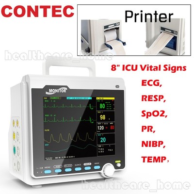 Patient Monitors - Patient Monitor Ecg Spo2 Nibp Printer