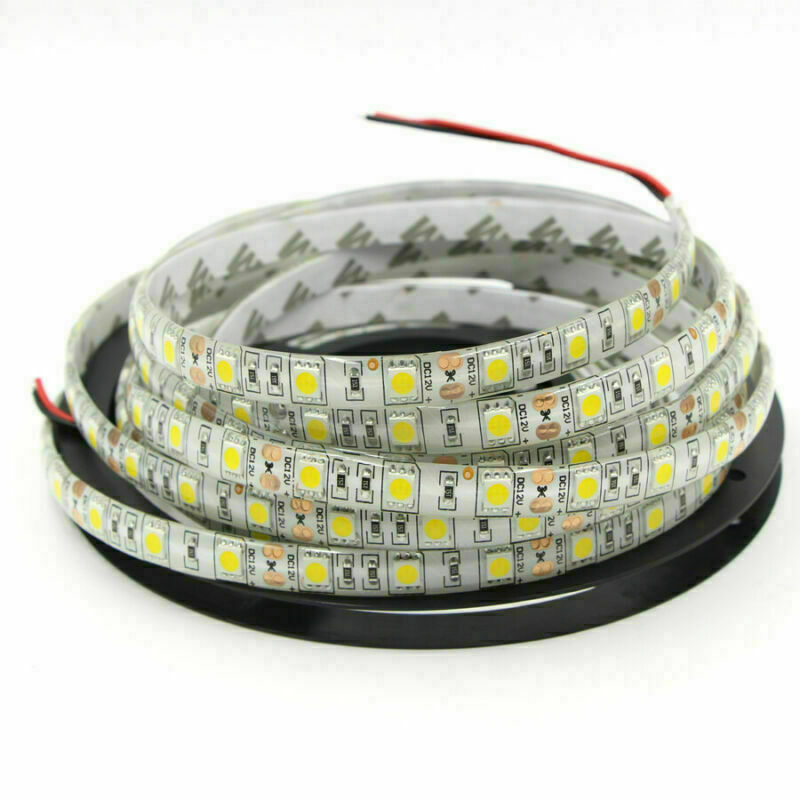 SMD 5050 RGB CCT LED Strip Waterproof DC 12V 24V CCT RGBW/WW string ...