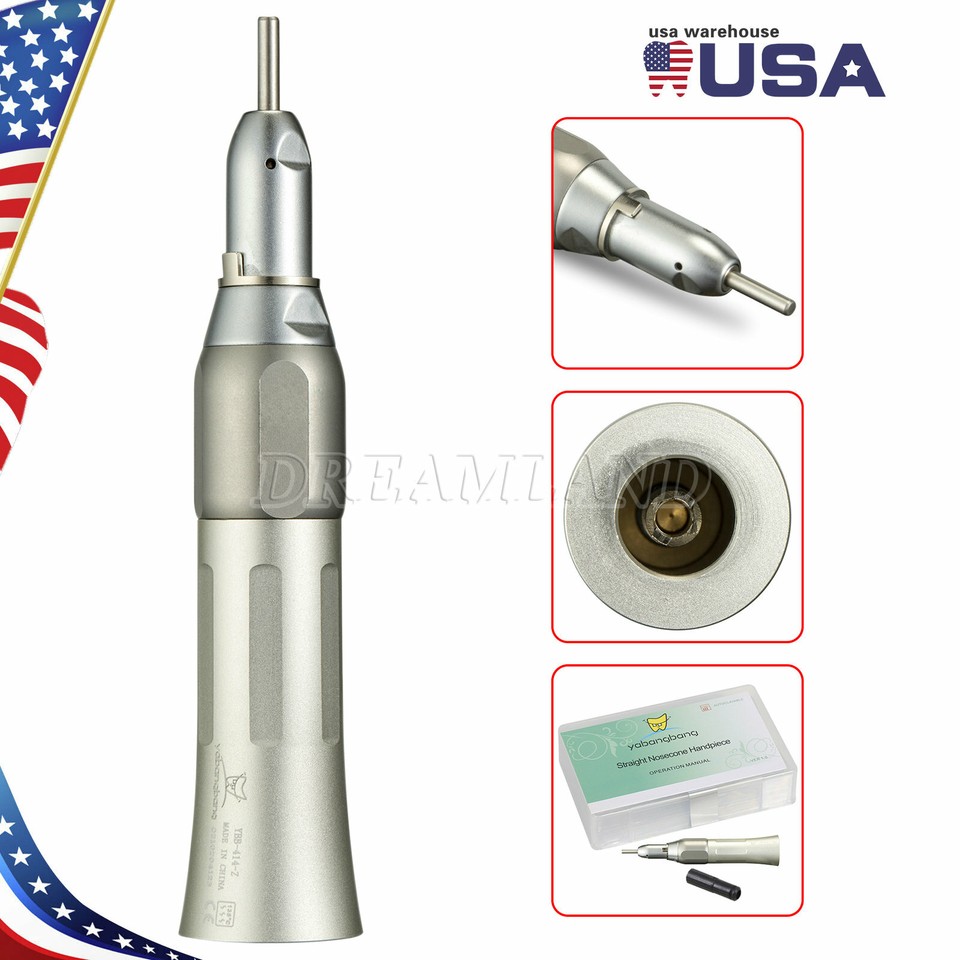 NSK Style Dental Slow Low Speed Handpiece Straight Contra Angle ...