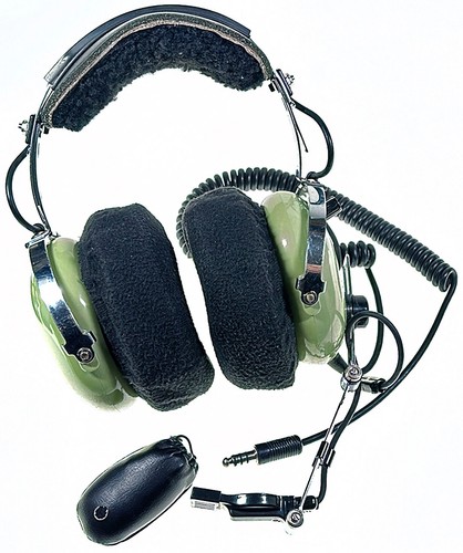 David Clark! Military Headset M9177/1-2 Mic M87/AIC Oregon Aero! Hush ...