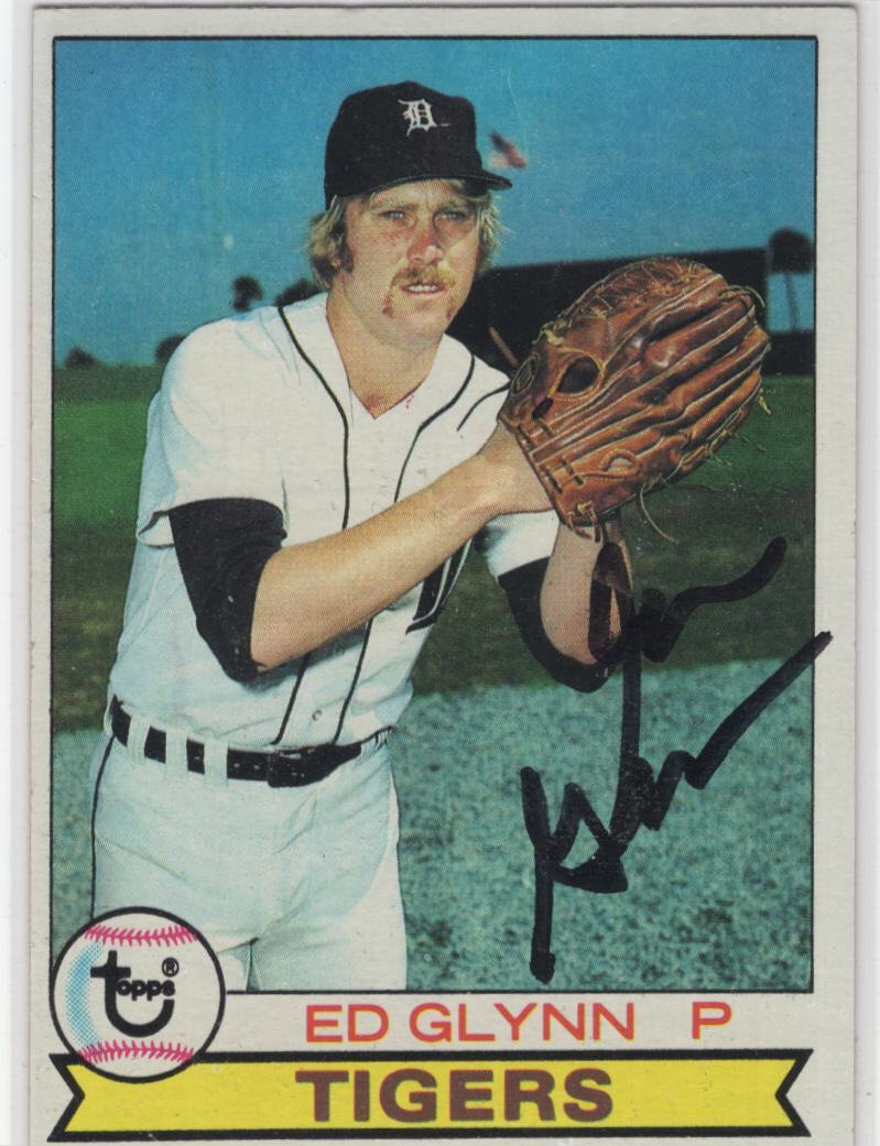 1979 Topps Ed Glynn In Person Auto | eBay