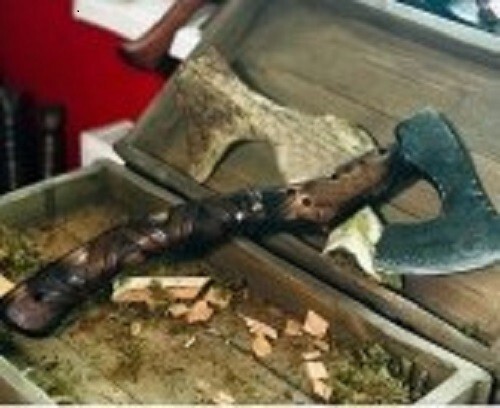 CUSTOM HANDMADE BEARDED TOMAHAWK VIKING HATCHET HUNTING TACTICAL AXE ...