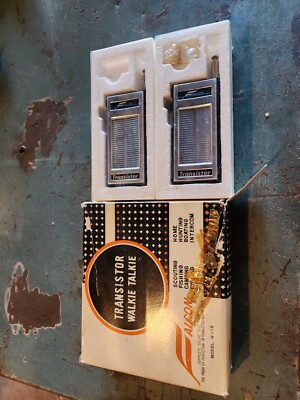 Vintage falcon transistor 2 Way Walkie Talkies | eBay