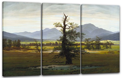 Kunstdruck Caspar David Friedrich - Der einsame Baum | eBay