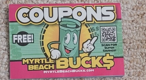 Myrtle Beach Cupon Book | eBay.de