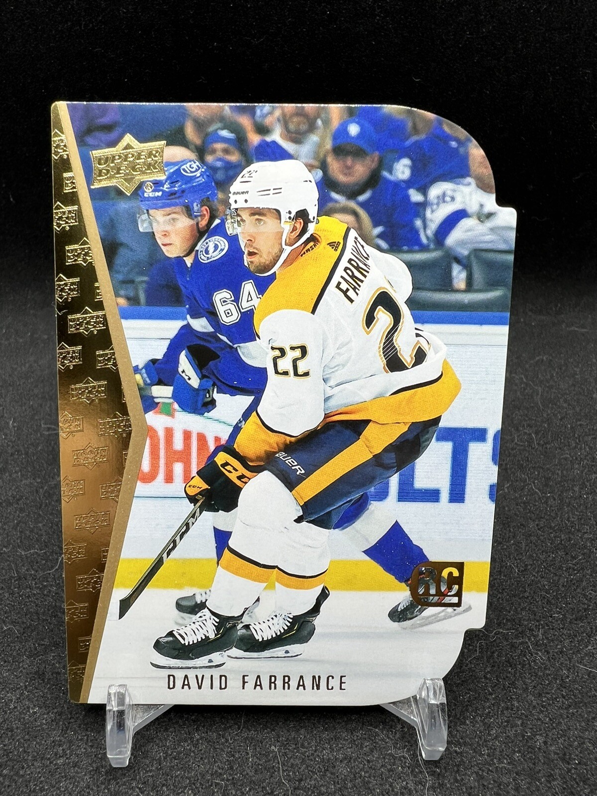 David Farrance 2021-22 Upper Deck Series 2 RC 1994-95 Die Cut Retro # ...