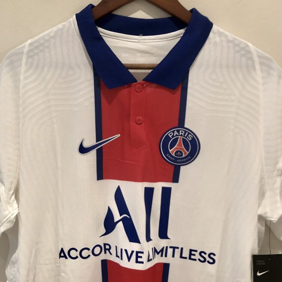 Nike PSG Paris Saint-Germain Authentic VaporKnit Jersey Small CD4188 ...